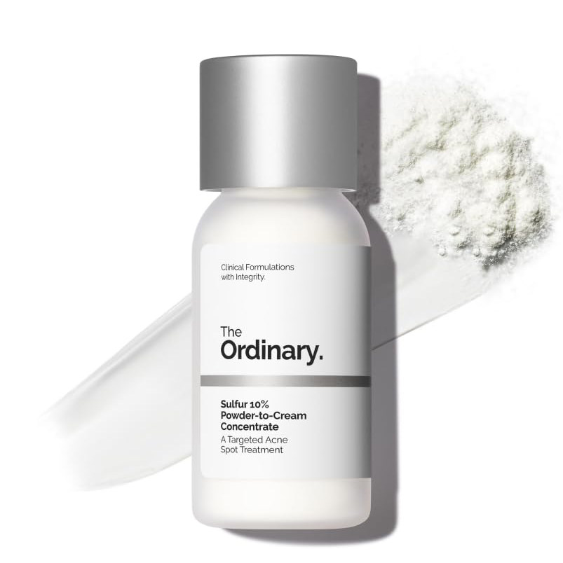 The Ordinary Sulfur 10%Powder-to-Cream Acne Spot Concentrate