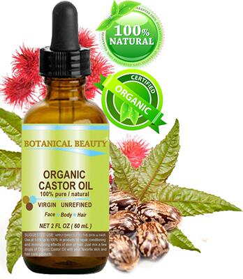 Botanical Beauty ORGANIC CASTOR OIL,60 ml