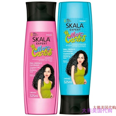 SKALA Expert Mais Cachos Shampoo and Conditioner 325 Ml Kit