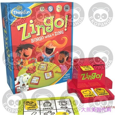 ThinkFun Zingo Bingo Award Winning Preschool Game