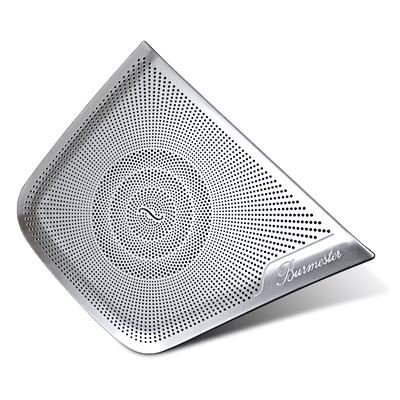 奔驰GLA车内音响不锈钢喇叭罩