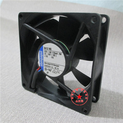 8412NG 8CM 12V 2W 170mA 德国进口风扇