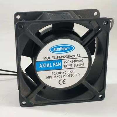 SUNFLOW FM9238A2HSL 9038 110/220V 9厘米/CM机柜交流散热风扇