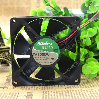 全新原装NIDEC TA300DC M35254-16 DC12V 0.19A 双滚8CM 8025风扇