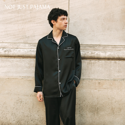 NJP小爱心系列真丝睡衣套装