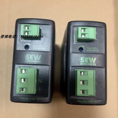 德国赛威SEW变频器电机风机电源开关电源导轨UWU52A订货号1881817