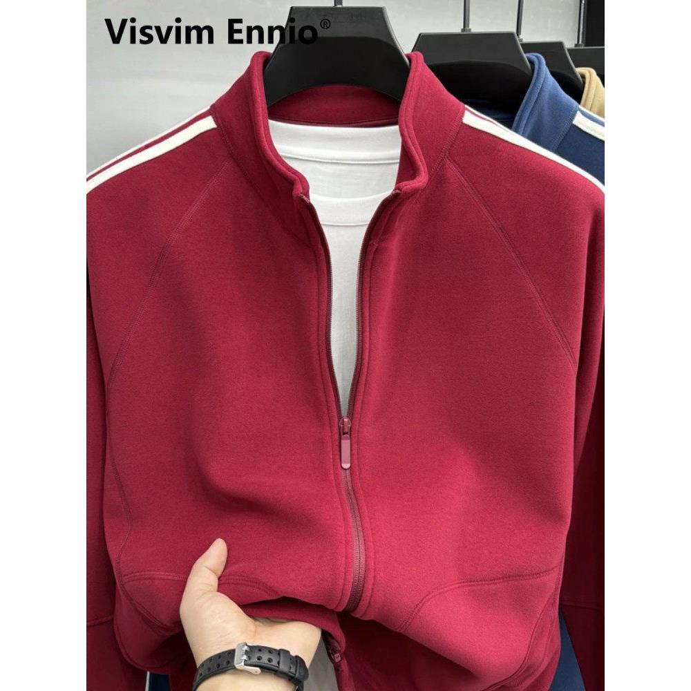 Visvim Ennio2026春季男士保暖抓绒衣休闲长袖运动卫衣时尚百搭