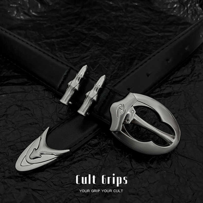 Cult Grips异型龙爪搭扣设计感小众腰带西裤配饰男皮带裤带