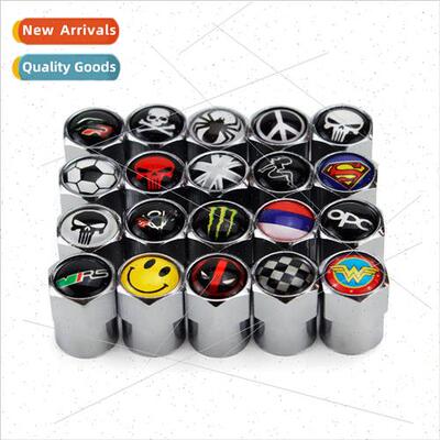TIRE VALVE CAP Mini with Label Universal Car Tire Valve Cap