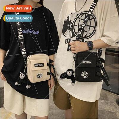 Casual couple small bag female 2022 new Korean girls shoulde