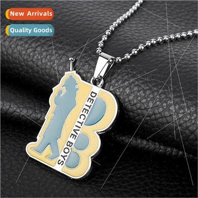 Anime  cosplay jewelry Detective Conan communicator necklace