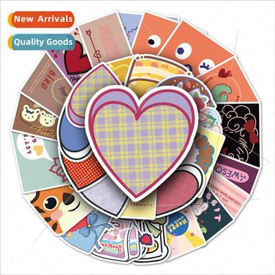 50 cute elements Ouyang Nana love hand-painted girl heart DI
