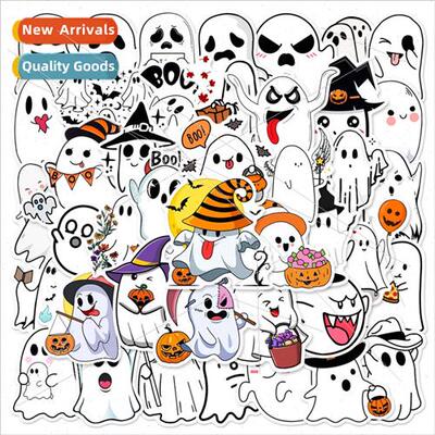 50 new quirky ghost graffiti stickers cell phone case luggag