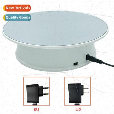 Electric turntable rotating display stand photography small