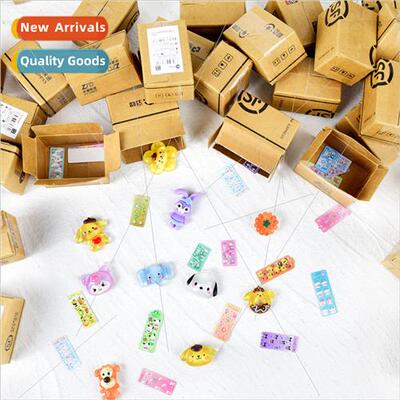 Mini courier blind box parcel miniature simulation locket la