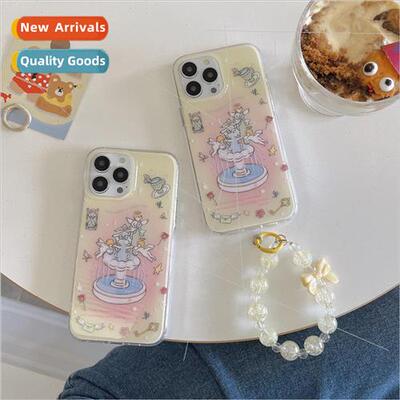 Korean  ins cupid fountain 13/14ProMax girl iPhone12P/11 适