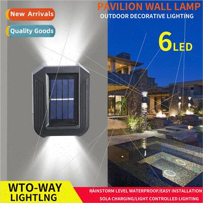 Solar outdoor garden lights home wall lamps decorative arran