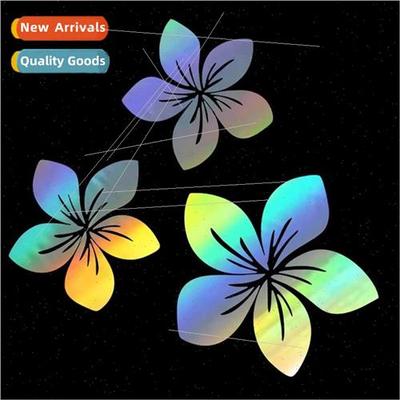 Car Stickers Blooming Flowers Fancy Patterns Decoration Car