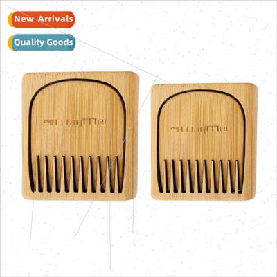 New mens wooden beard comb comb home mini portable styling c