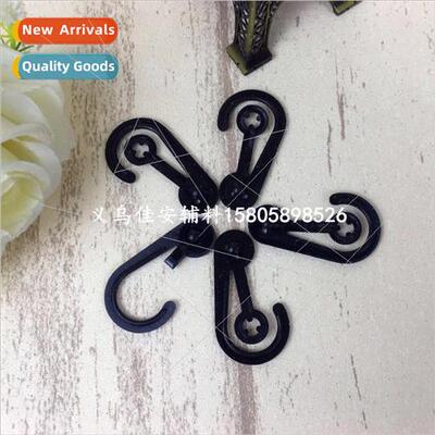 Plastic HooksPackaging Bag HooksPlastic Snap HooksFolding Ho