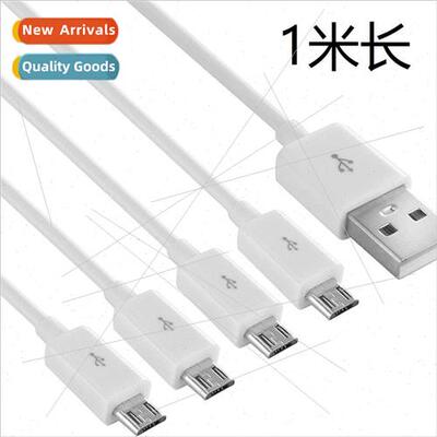 1 meter long one to four MICRO USB charging cable Charge 4 a