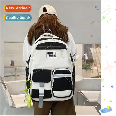 Large capacity computer backpack 2022 new Korean casual girl