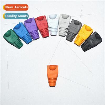 RJ45 Network Crystal Sleeve 8P8C Crystal Rubber Sleeve Color
