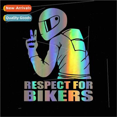 Respect 适用 Bikers Motorcycle Stickers Car Stickers Laser E
