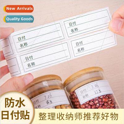 Day pay labels stickers waterproof handwritten date labels s