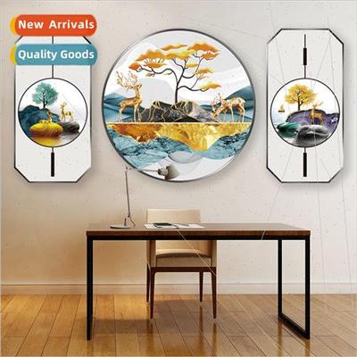 wall stickers deer deer high rise home background wall lands