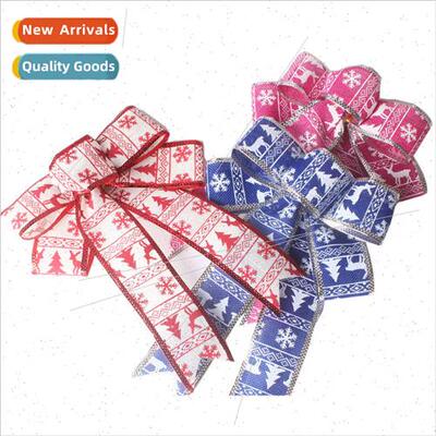 2023 Christmas decorations 25CM imitation burlap Christmas b