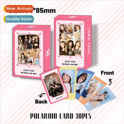 TWICE double-sided 30 Polaroid small card LOMO card HD pictu
