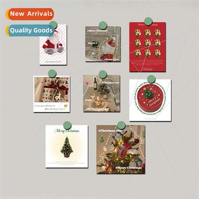 ins  christmas card 10 fresh decorative cards wall postcard