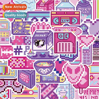 50 pixels INS  cartoon stickers cartoon graffiti stickers de