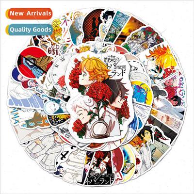 50 pieces of secondary  promised Neverland cartoon personali