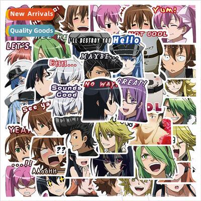40 cartoon anime red pupil graffiti stickers suitcase notebo