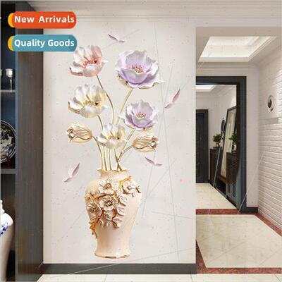 GS9838 tulips 3D wall stickers bedroom living room wall deco
