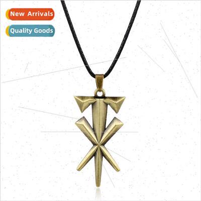 Jewelry Fashion Personalized Geometric Cross Pendant Necklac