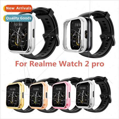 适用 Realme Watch2 pro watch plating protective case PC colo