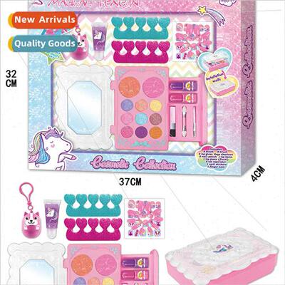 Childrens manicure set cosmetics toys girls play house powde