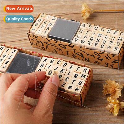 With clay 40pcs into letter stamps set alphanumeric symbols