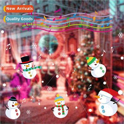 XL838 Christmas model third-generation removable wall sticke