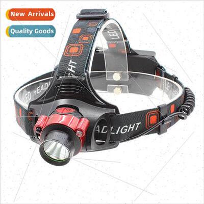 T6 infrared sensor bright headlamp LED18650 rechargeable wir