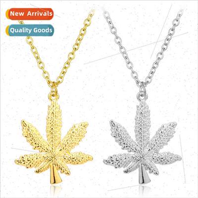 Personalized alloy pendant nightclub men and women maple cla