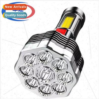 The new nine core bright flashlight burst bright T flashligh
