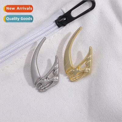 Creative Brooch Exaggerated Style Minimalist Viking Alloy Ba