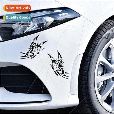 Flying butterfly wings car stickers personalized creative de