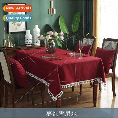 Blue round tablecloth dining tablecloth   coffee table cloth
