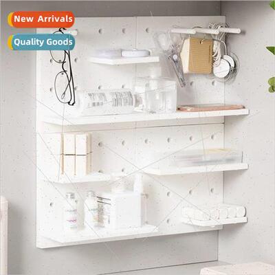 No-punch hole hole board bedside shelf dormitory table gods