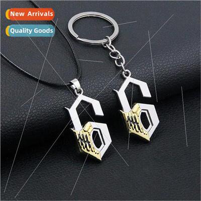 Anime Peripherals Shinigami Ten Blades 6th 6 Shape Pendant N